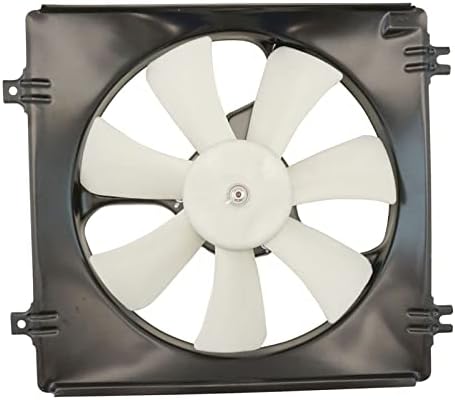 Amazon.com: Right A/C Condenser Cooling Fan Assembly Passenger Side ...