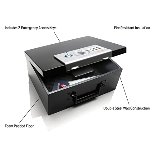 Honeywell Safes & Door Locks - Hideable Small Safe Box - Fire Resistant ...