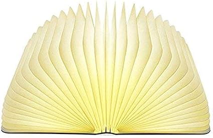 Book Light,Folding Book Lamp, Night Light Magicfly USB Rechargable Book ...