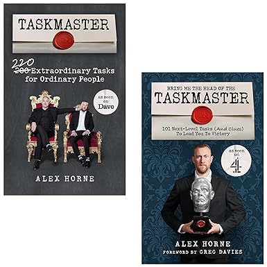 Taskmaster Collection 2 Books Set (Taskmaster, Bring Me The Head Of The Taskmaster): Amazon.co ...