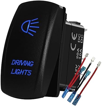 Amazon.com: Bright Light Powersports - Laser Rocker Switch - HEADLIGHTS ...