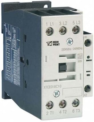 Amazon.com: Magnetic Contactor, 3 Poles, 24V AC, 18 A, Reversing: No ...