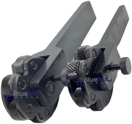 BLUEFOX TOOLS 6 Knurls Lathe Knurling Tool, Combo of Holder 3/4 by 5 ...