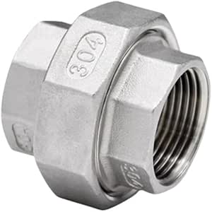 Amazon.com: Female Thread Screw Joint 9.5 12.5 32 41.5 59.6mm BSPT ...