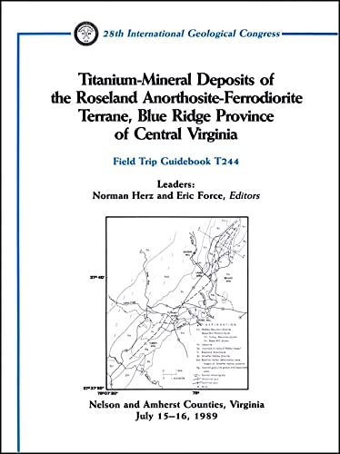 Buy Titaniun–Mineral Deposits of the Roseland Anorthosite–Ferrodiorite ...