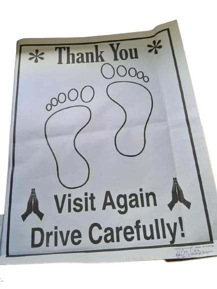 Patankar Printers: Car Disposable Paper Foot Mat, Universal Size, White ...