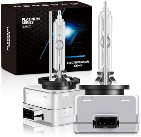 Amazon.com: CHOPDARK D3S HID Xenon Headlight Bulbs 35W 6000K White Light High Low Beam 66340 ...