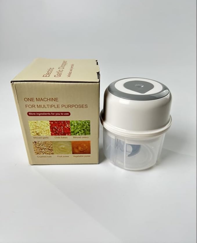 Amazon.com: Garlic Masher Wireless Mini Home Garlic Press Food Blender ...