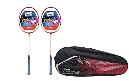 Buy Li-Ning XP PV SINDHU Signature Series Strung Badminton Set of 2 ...