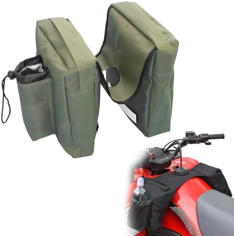 Bike Saddle Bag ATV/Motorcycle Tank Bag - Waterproof 600D Oxford ...