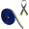 Amazon.com: WANDIC 20 Yards Down Syndrome Awareness Satin Ribbon ...