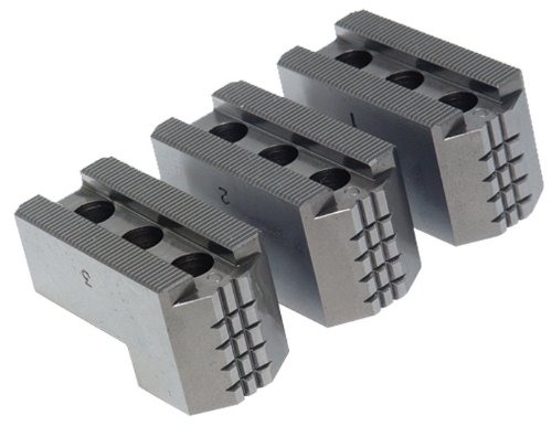 AccuJaws AHJ08 3 Piece CNC Lathe Chuck Hard Jaws Set for Kitagawa Type ...