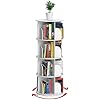 Amazon.com: Houseables Rotating Bookshelf, Spinning Bookshelf Tower ...