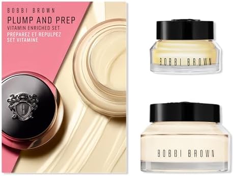 Amazon.com : Bobbi Brown Plump and Prep Vitamin Enriched Set, 2 Piece ...