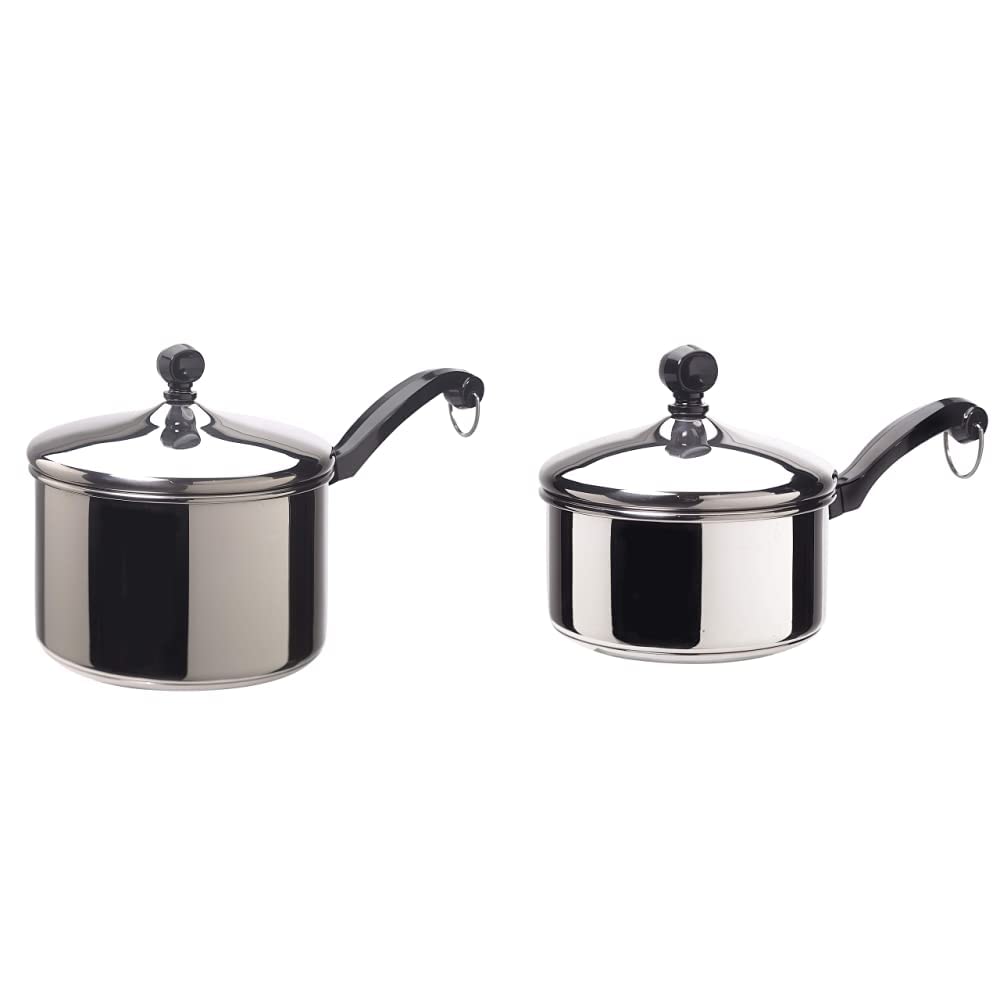 Amazon.com: Farberware Classic Stainless Steel Sauce Pan/Saucepan with ...