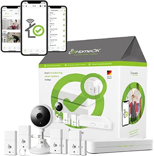 HomeOK The All-in-One Home Monitoring Solution with Wireless Sensors ...