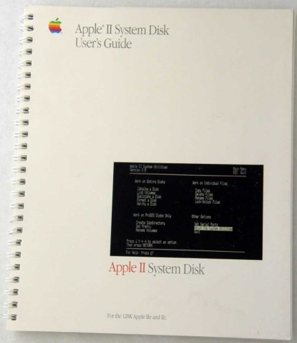 Apple II System Disk User's Guide: Apple Computer, Inc.: Amazon.com: Books