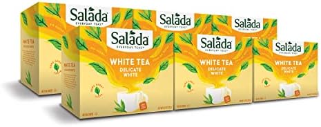 Amazon.com : Salada White Tea Delicate White Tea with 40 Individually ...
