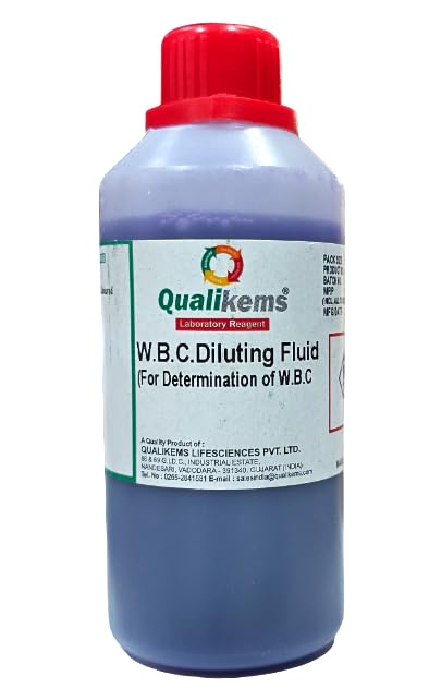QUALIKEMS WBC DILUTING FLUID TRUCKS 125ML (LAB USE ONLY) : Amazon.in ...