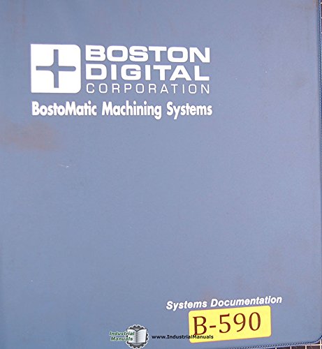 Boston Digital BDC 3200 & BDC 4000, CNC Control Operating Manual ...
