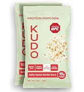 Amazon.com: KUDO Protein Popcorn, White Cheddar | 10g of Protein Per ...