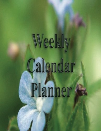 Amazon.com: Weekly Calendar Planner - 70 Weeks - (8.5 X 11) - Blue ...