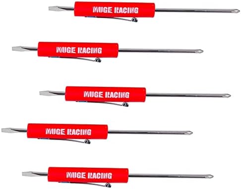 MUGE Racing Pocket Screwdriver Double End and Slotted Set Mechanical ...