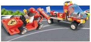 Amazon.com: LEGO System Set #1253 Shell Car Transporter with Ferrari ...