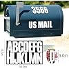 Amazon.com: 288 Pieces 18 Sheets Letter Stickers,Self Adhesive Vinyl ...