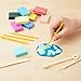 Amazon.com: 79 Piece Polymer Clay Starter Kit, Oven Bake Modeling Clay ...