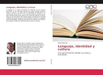 Amazon.com: Lenguaje, identidad y cultura: Una aproximación desde sus ...
