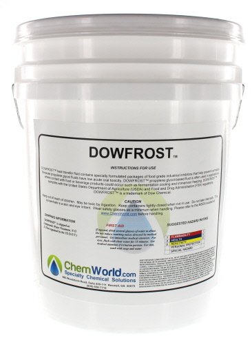 DOWFROST 99093717 Heat Transfer Fluid, 5 gal Pail : Amazon.ca: Automotive