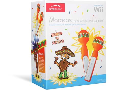 Wii - Maracas für Nunchuk & Wii Remote : Amazon.de: Games