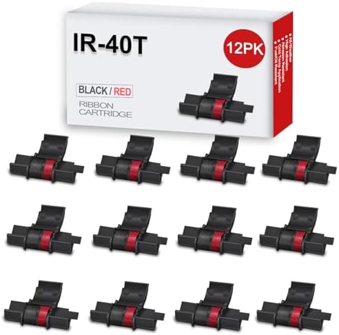 Amazon.com: Elfatech IR40T Calculator Ink Ribbon Replacement for IR-40T ...