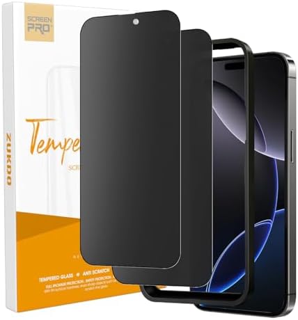 Amazon.com: Mothca 2 Pack Matte Glass Screen Protector for iPhone 16 ...