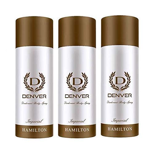 Buy Denver Hamilton Imperial Deodorant For Men (165ml) (Pack of 3 ...