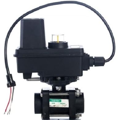 TeeJet 344 Series Electronic Shut Off Ball Valve 3-Way 1" Ports w/EC ...