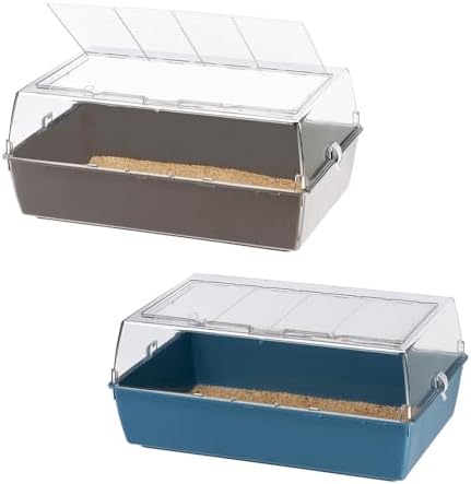 Ferplast Duna Multy Hamster and Mice Cage, 71 x 46 x 31.5 cm, Red ...