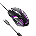 amazon basics Optical USB Gaming Mouse with LED Effect | Up to 3200 DPI ...