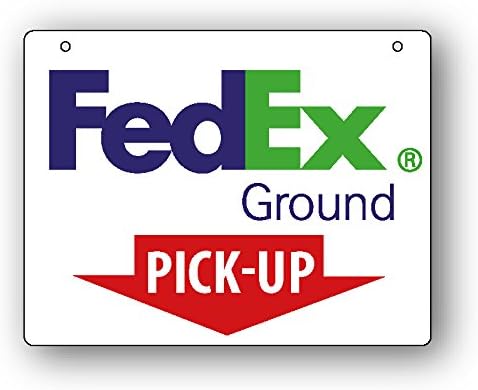 Amazon.com : FedEx Ground Pick-up Sign : Office Products