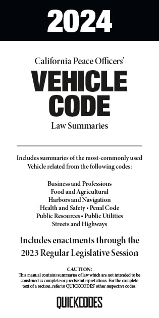 2024 CALIFORNIA VEHICLE QUICKCODE: QUICKCODES: 9781563256370: Amazon ...