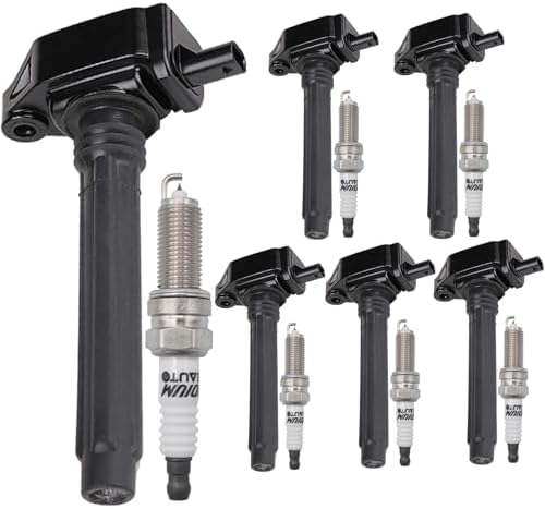 Amazon.com: UF648 Ignition Coil Pack 05149168AI And Iridium Spark Plug ...