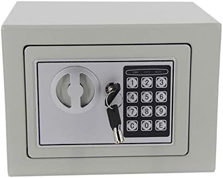 Amazon.com: 170*230*170mm Digital Keypad Safe Light Gray : Electronics