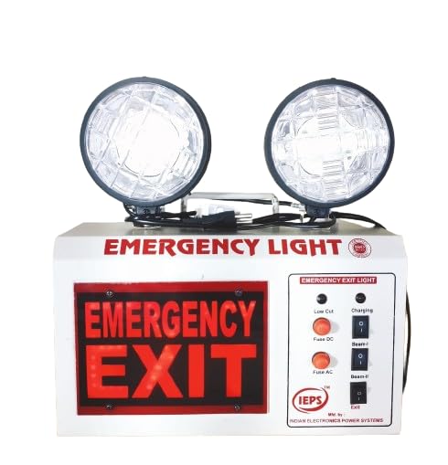 Shree Shyam Safty Lights Emergency Exit Light (निकास Exit with White ...
