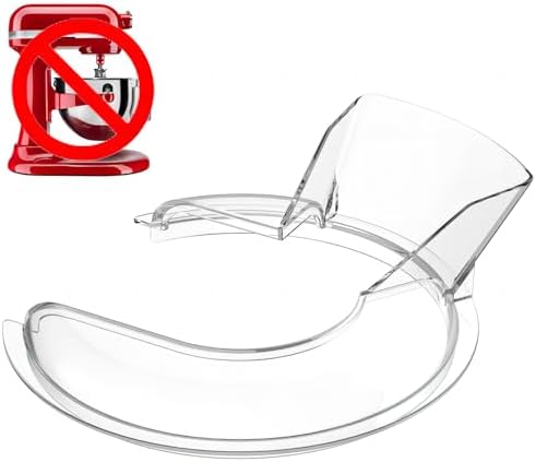 Amazon.com: Pouring Shield for KitchenAid 4.5~5 Quart Tilt-Head Stand ...