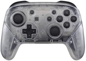 Controle Pro personalizado transparente para Nintendo Switch | Amazon ...