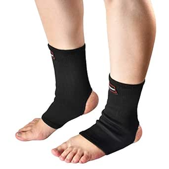 Amazon.com: Pro Impact Muay Thai MMA Ankle Support Wraps - Breathable ...