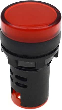 Amazon.com: LED Power Indicator Light AD16-22D/S 22mm Panel ...