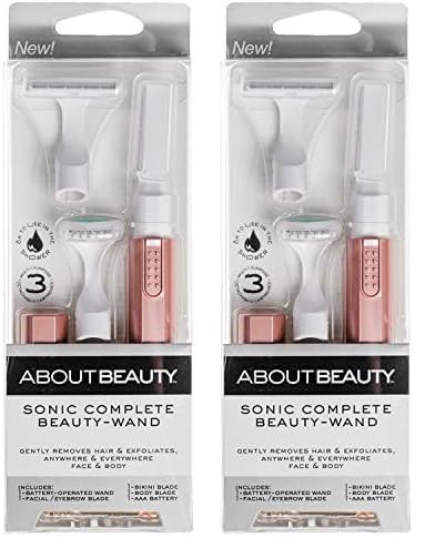 Amazon.com: About Face Beauty Sonic Complete Beauty-Wand, Facial Razor ...