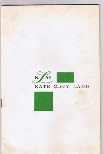K L M: Kate Macy Ladd, author: Amazon.com: Books